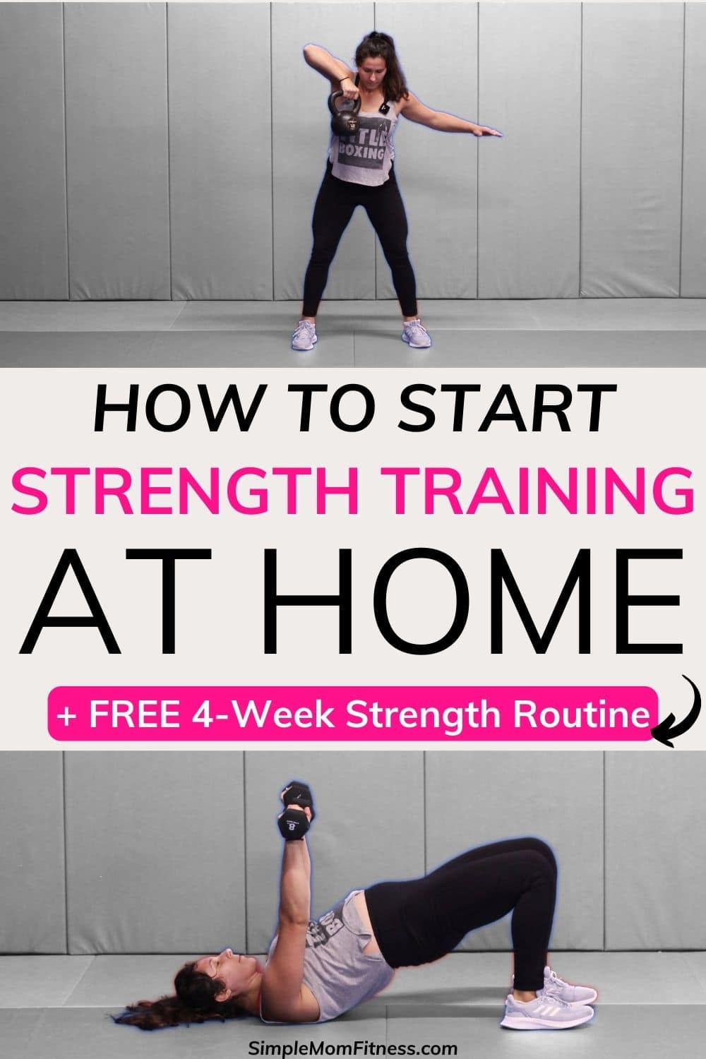 Get Strong At Home: Strength Training Plan For Women - Simple Mom Fitness