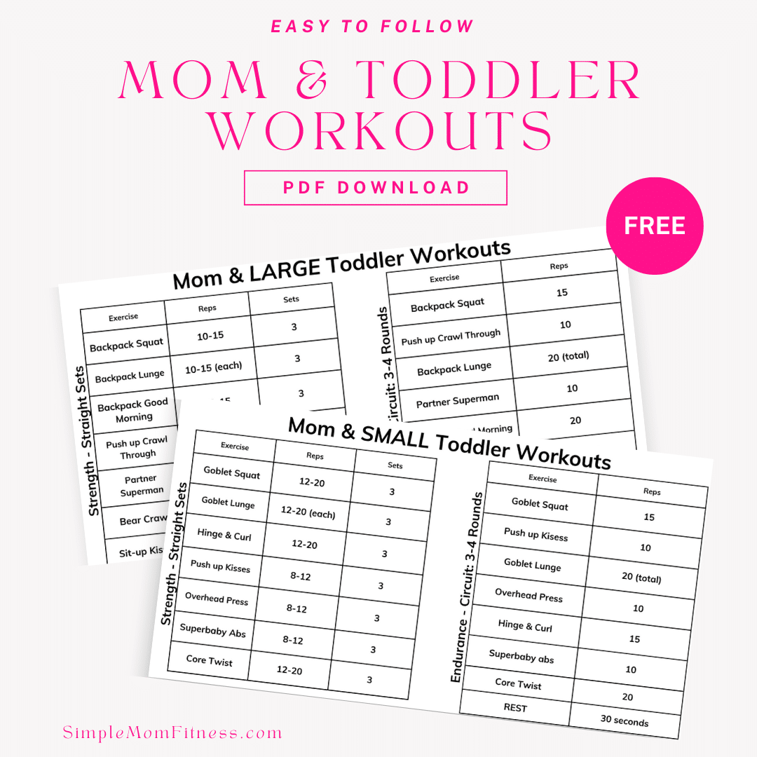FREE Workout Routines For Moms - Simple Mom Fitness