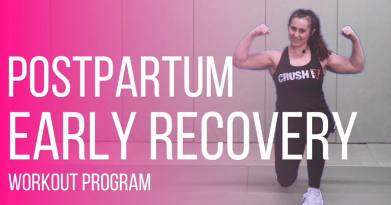 4-Week Postpartum Workout Program - Simple Mom Fitness